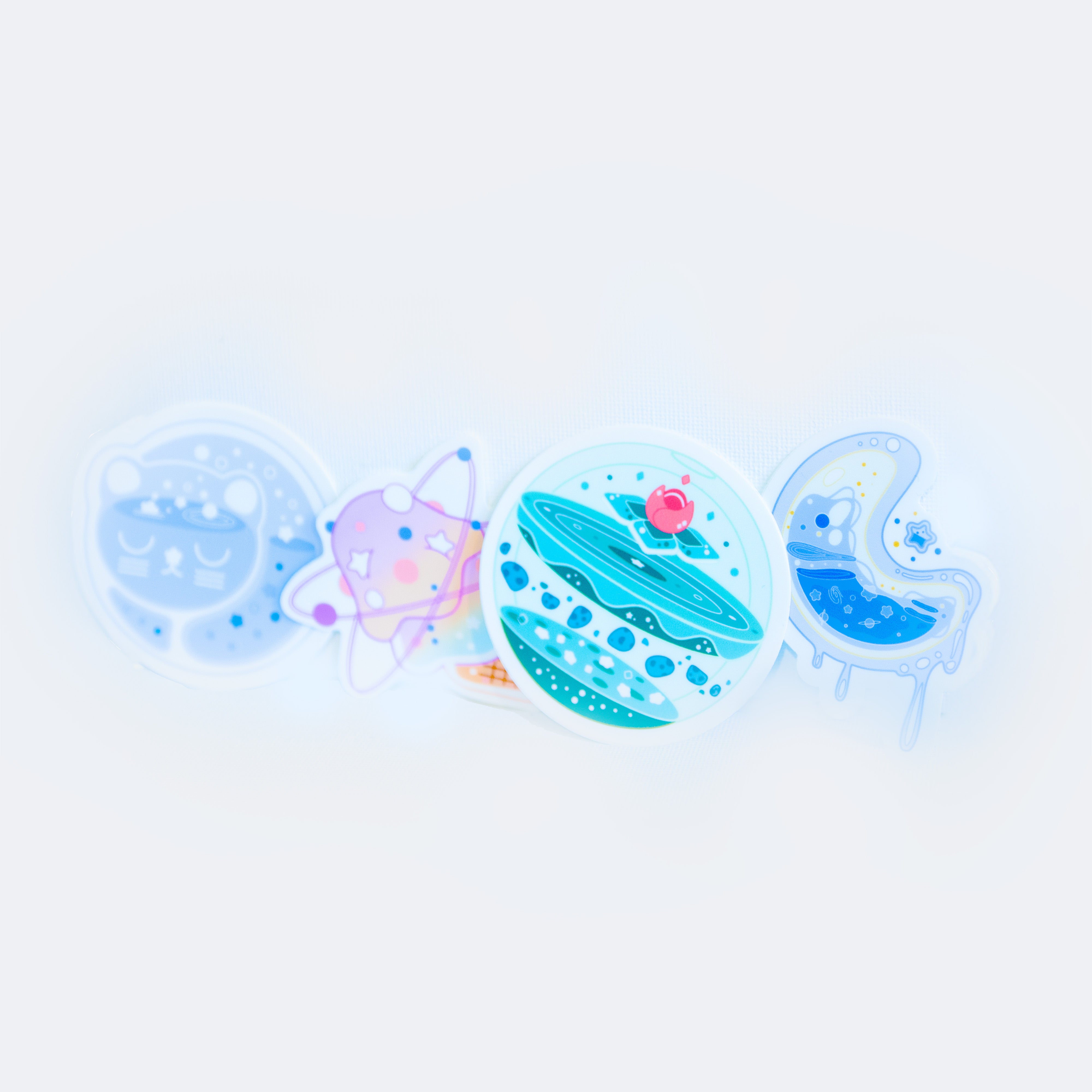 Interstellar Vinyl Stickers – Clear Cut